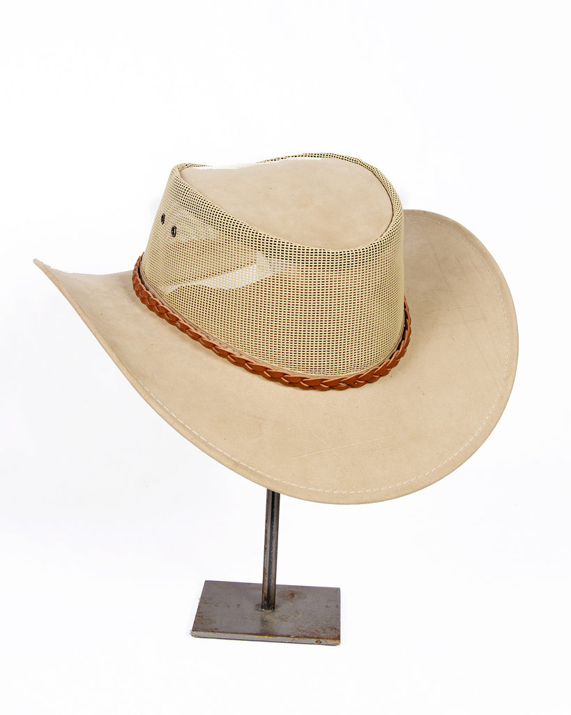 Outback Survival Gear - Kangaroo Cooler "Vented" Hat - Bone Made in Au ...