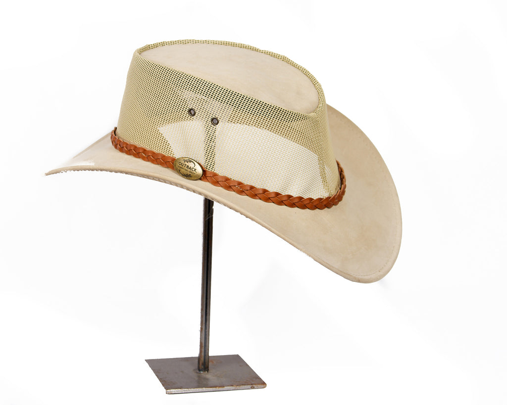 Outback Survival Gear - Kangaroo Cooler "Vented" Hat - Bone Made in Au ...