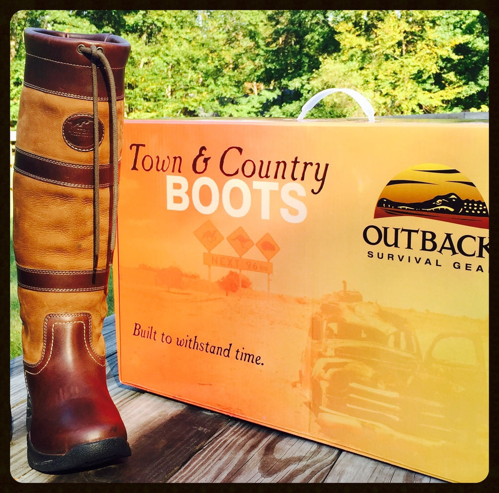Outback Survival Gear - Town & Country Boots "Tall" – Outback Survival ...